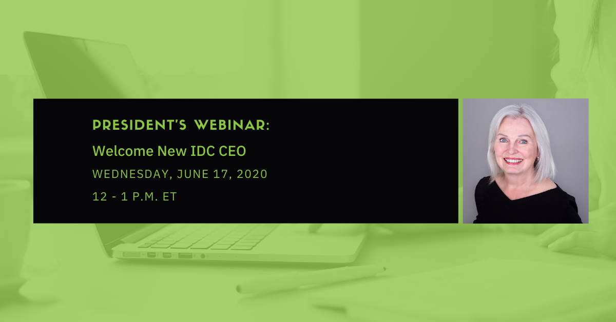 President’s Webinar: Welcome New IDC CEO | IDC