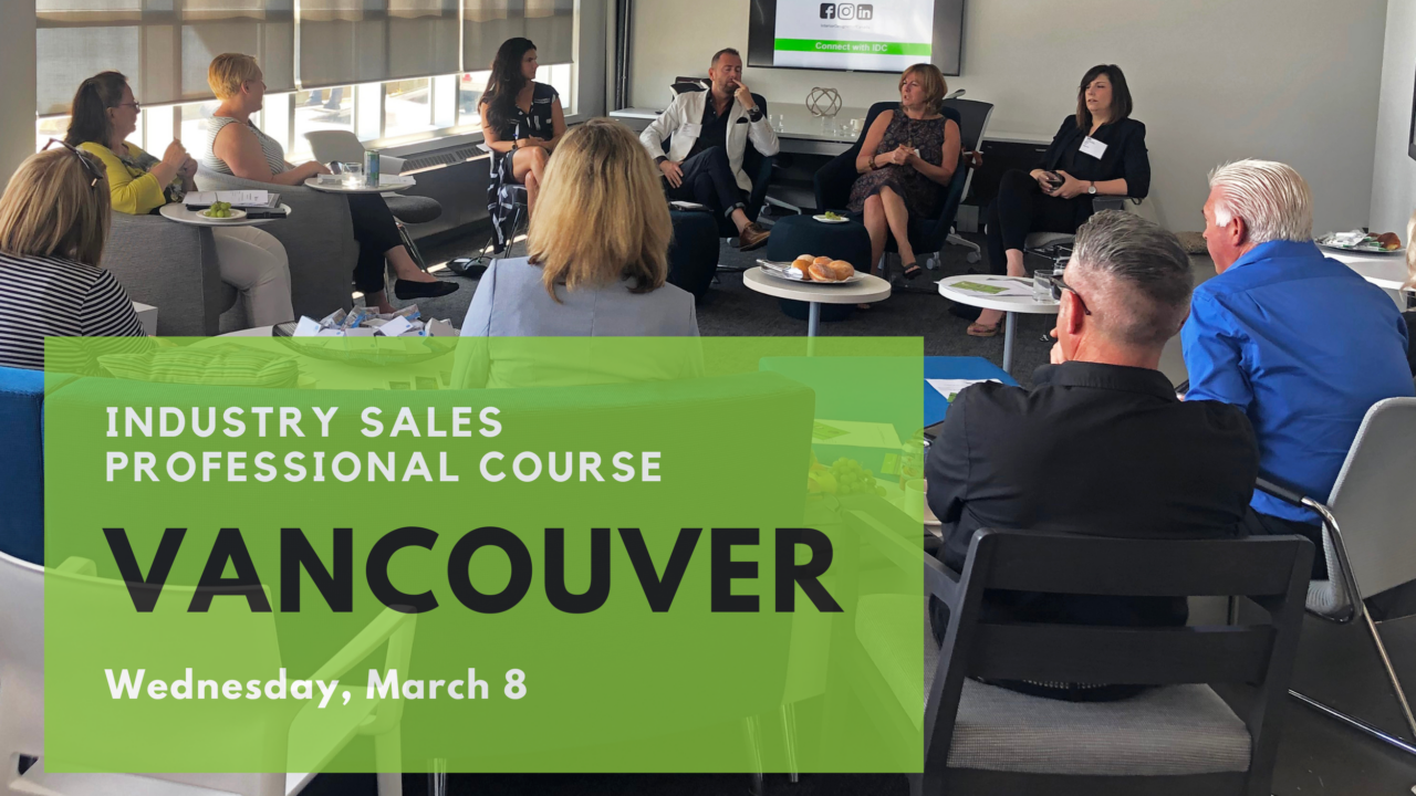 Industry Sales Professionals Course: Investigating the New Normal | IDC