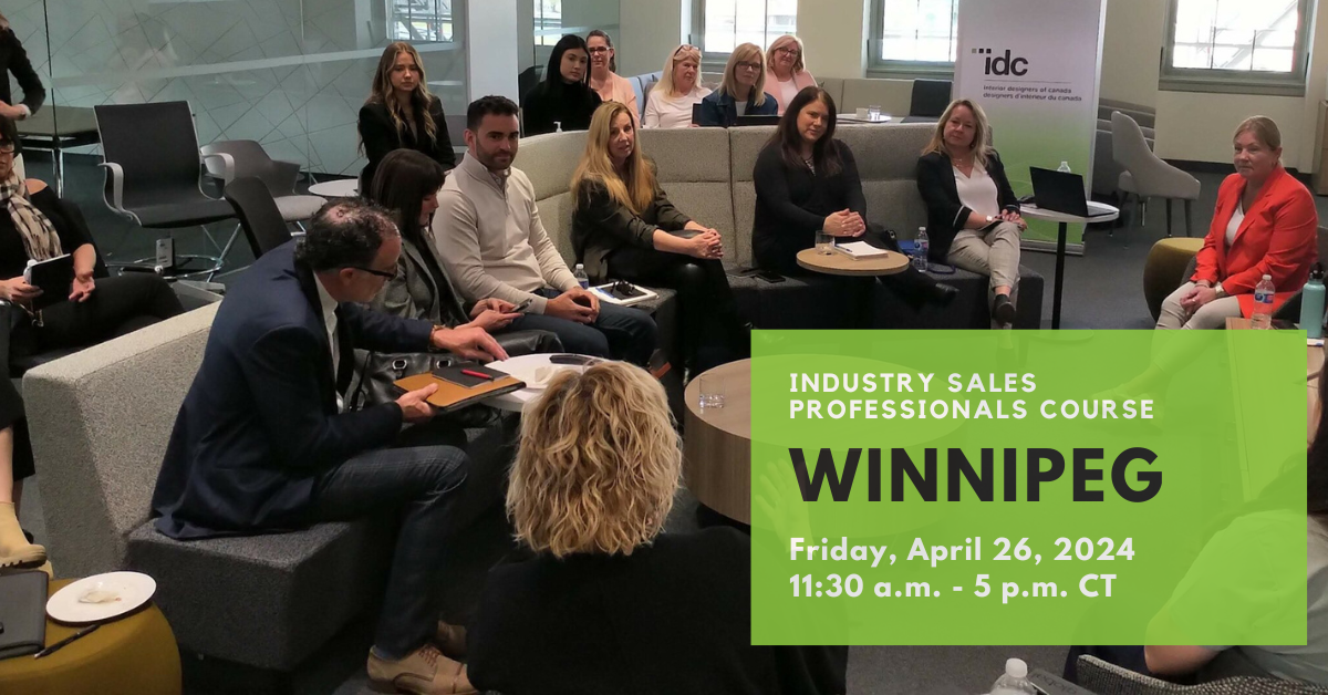 Industry Sales Professionals Course Winnipeg | IDC